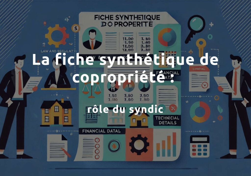 Fiche synthétique copropriété : document obligatoire